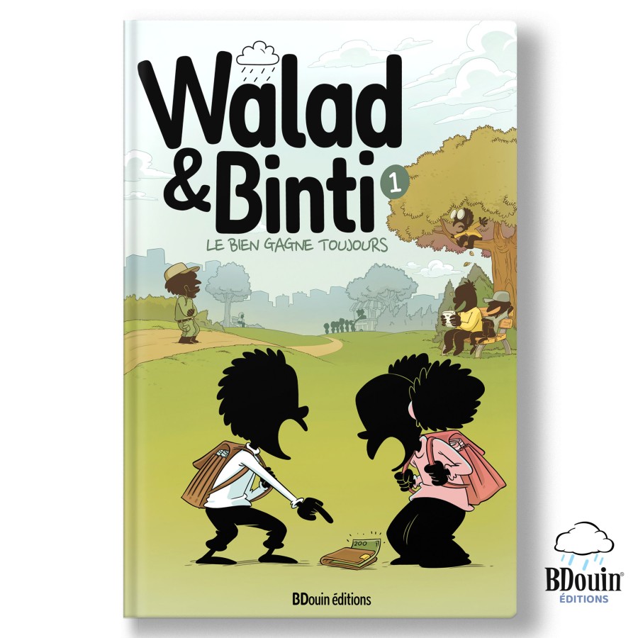 Walad et Binti, de la Famille Foulane, la BD de 46 pages chez BDOUIN