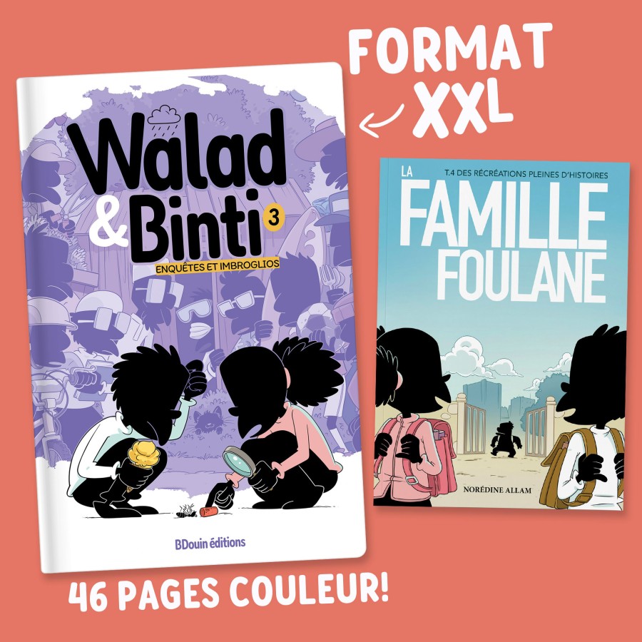 Walad & Binti T3 – Enquêtes et Imbroglio | Album jeunesse musulman