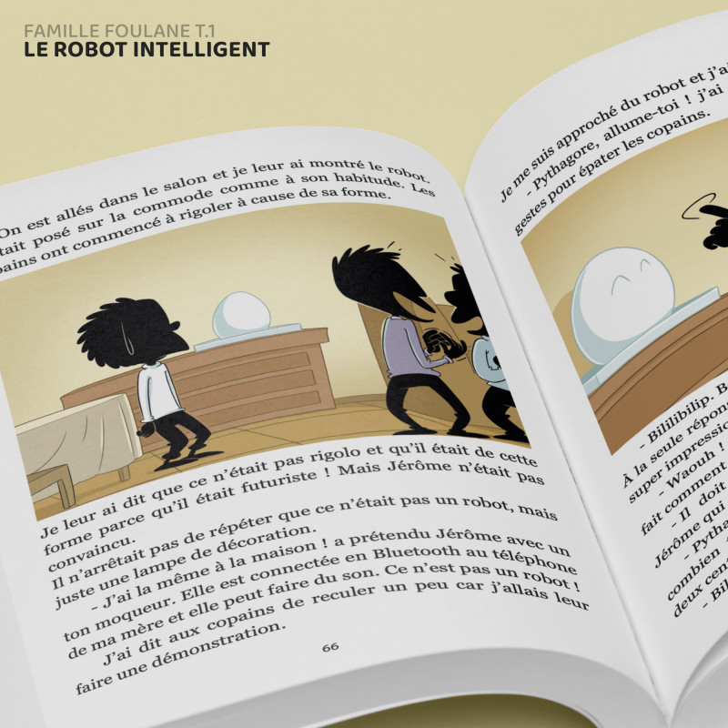 Famille Foulane (Tome 1) : Le robot intelligent - BDouin Officiel