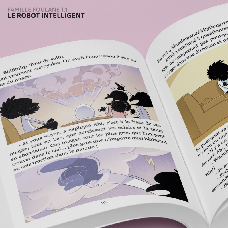 Famille Foulane (Tome 1) : Le robot intelligent - BDouin Officiel